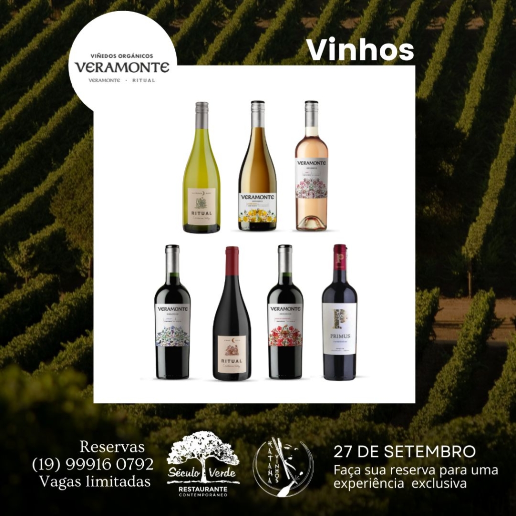 Masterclass Exclusiva de Vinhos da Viñedos Veramonte